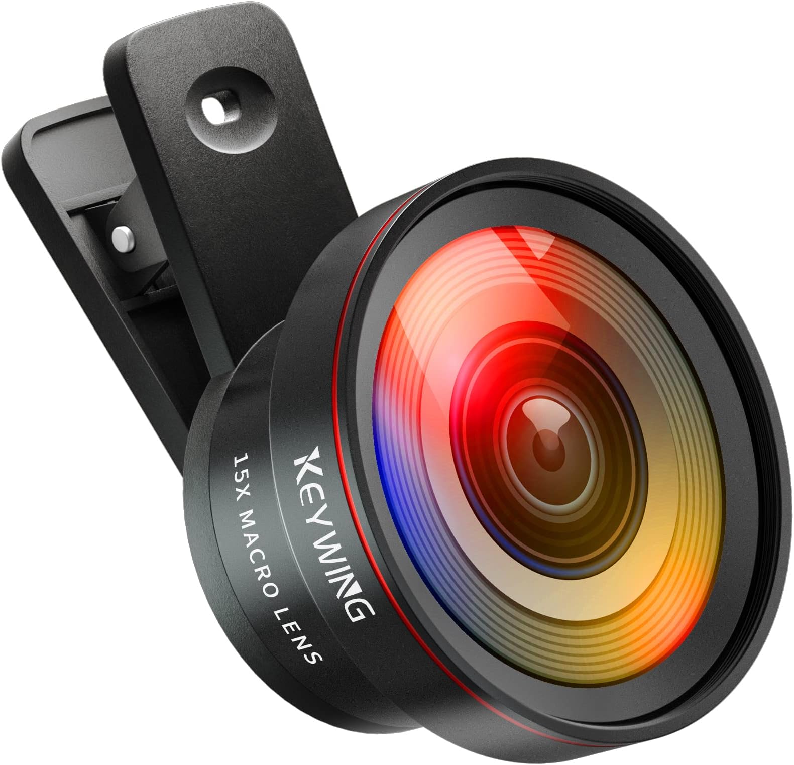Amazon.com : KEYWING Phone Camera Lens Kit, 15x Macro Lens for iPhone ...