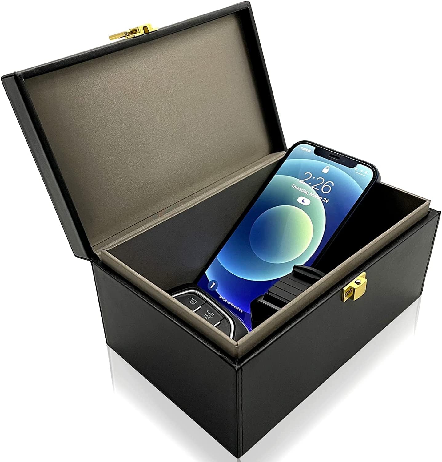 Amazon.com: Samfolk Faraday Box & 2 Pack Faraday Bag, Faraday Cage Key ...