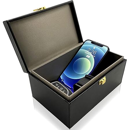 Amazon.com: Faraday Key Fob Protector Box, RFID Signal Blocking Box ...