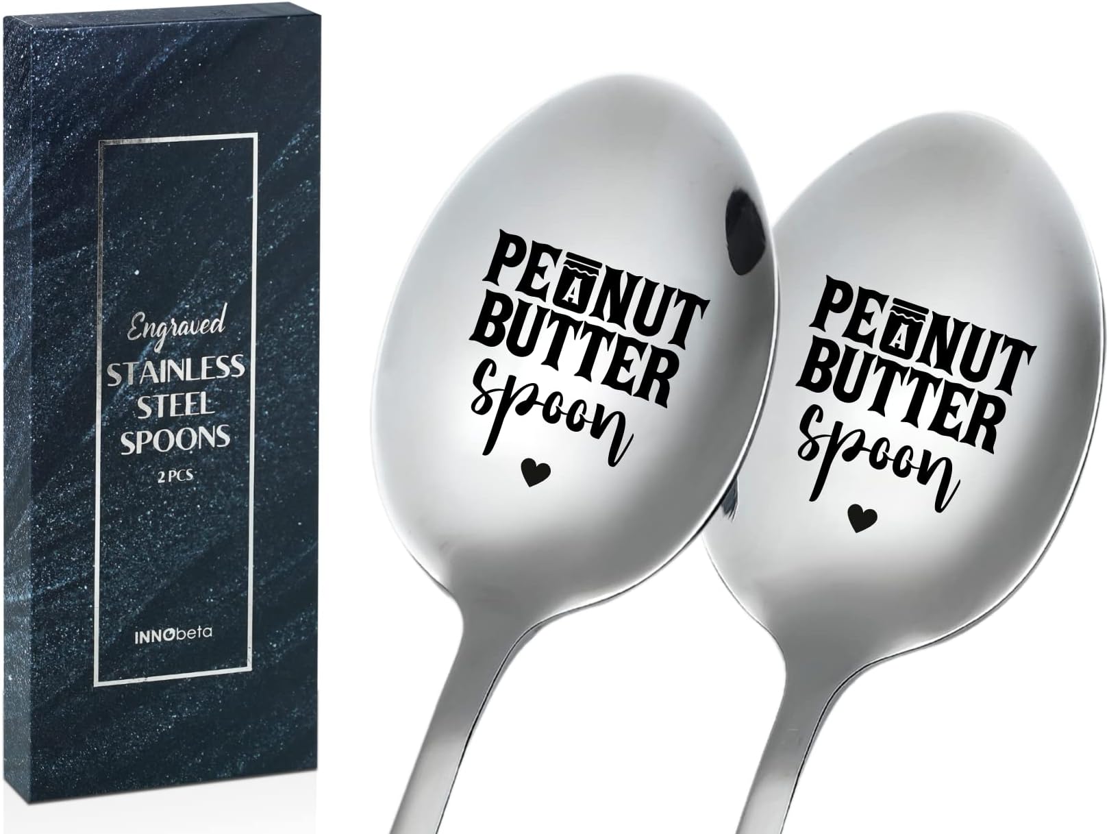 Amazon.com: Advivio My Peanut Butter Spoon - Funny Engraved Stainless ...