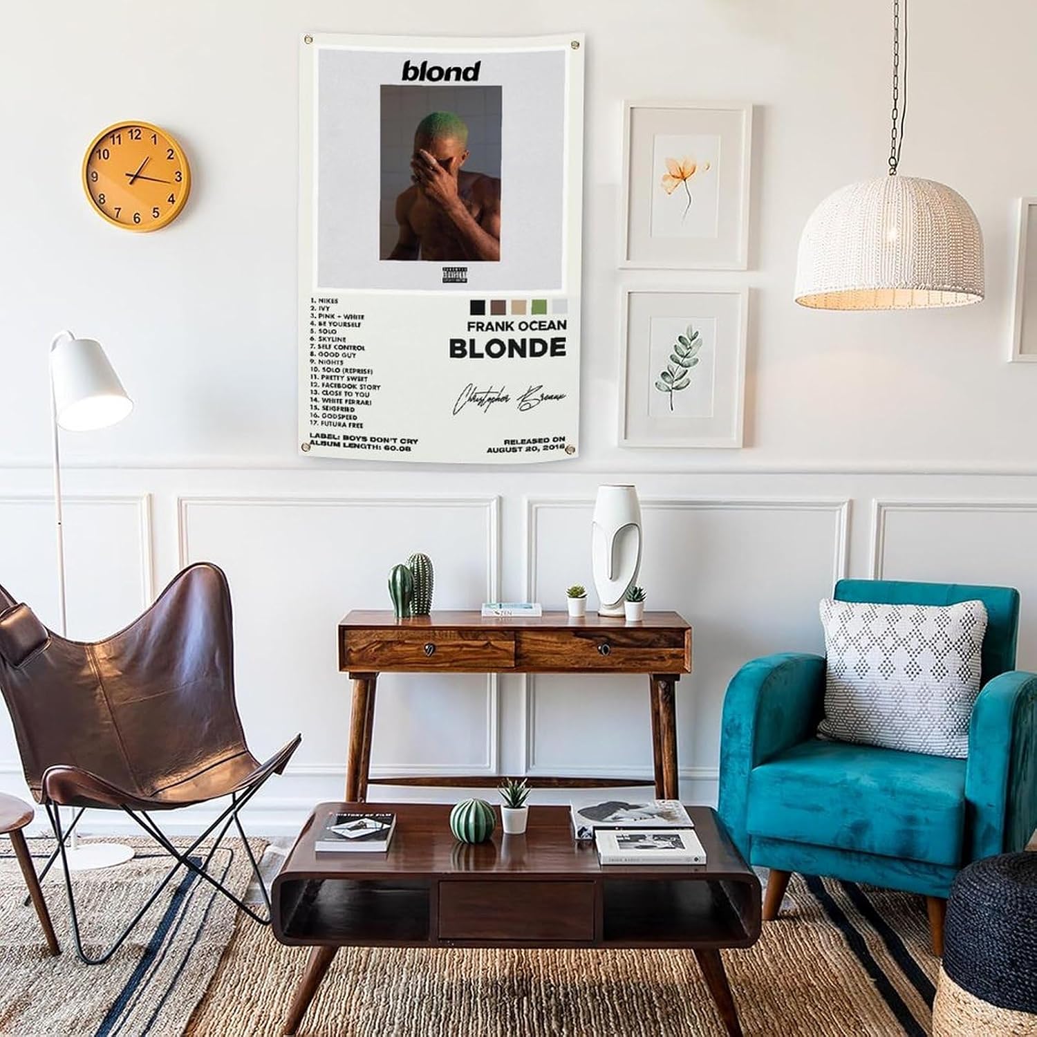 Xinhuajin Frank Ocean Blonde Flag 2X3 Ft Funny Tapestry For Decorate ...