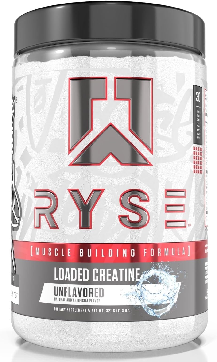 Amazon.com: Ryse Loaded Creatine for Men & Women - Unflavored - Muscle ...