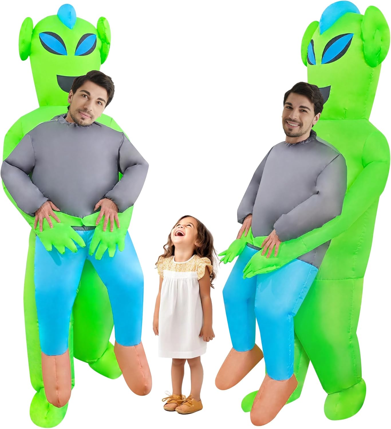 Chiteki 2 Packs Funny Inflatable Halloween Costume Cosplay Blow Up ...
