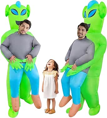 Chiteki 2 Packs Funny Inflatable Halloween Costume Cosplay Blow Up ...