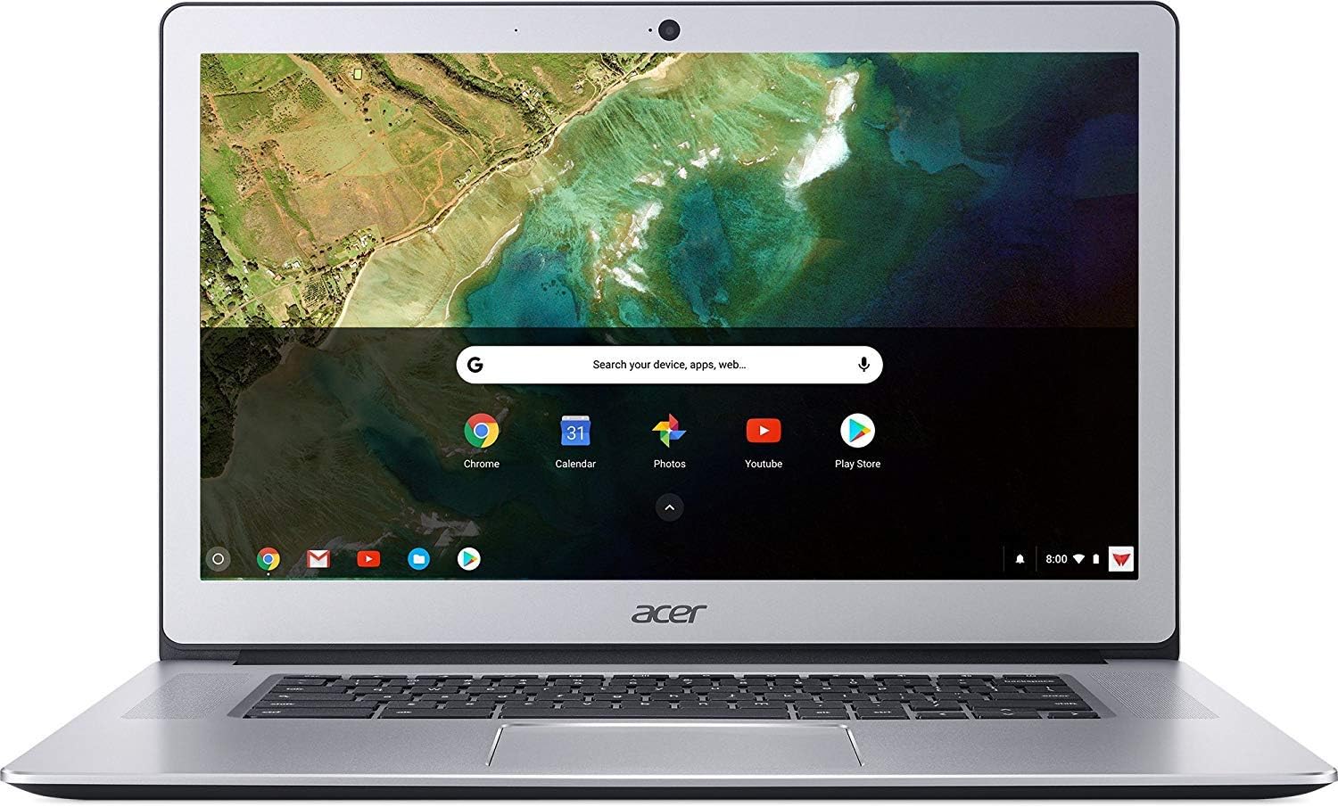 Amazon.com: Acer Chromebook 15, Intel Celeron N3350, 15.6" Full HD ...