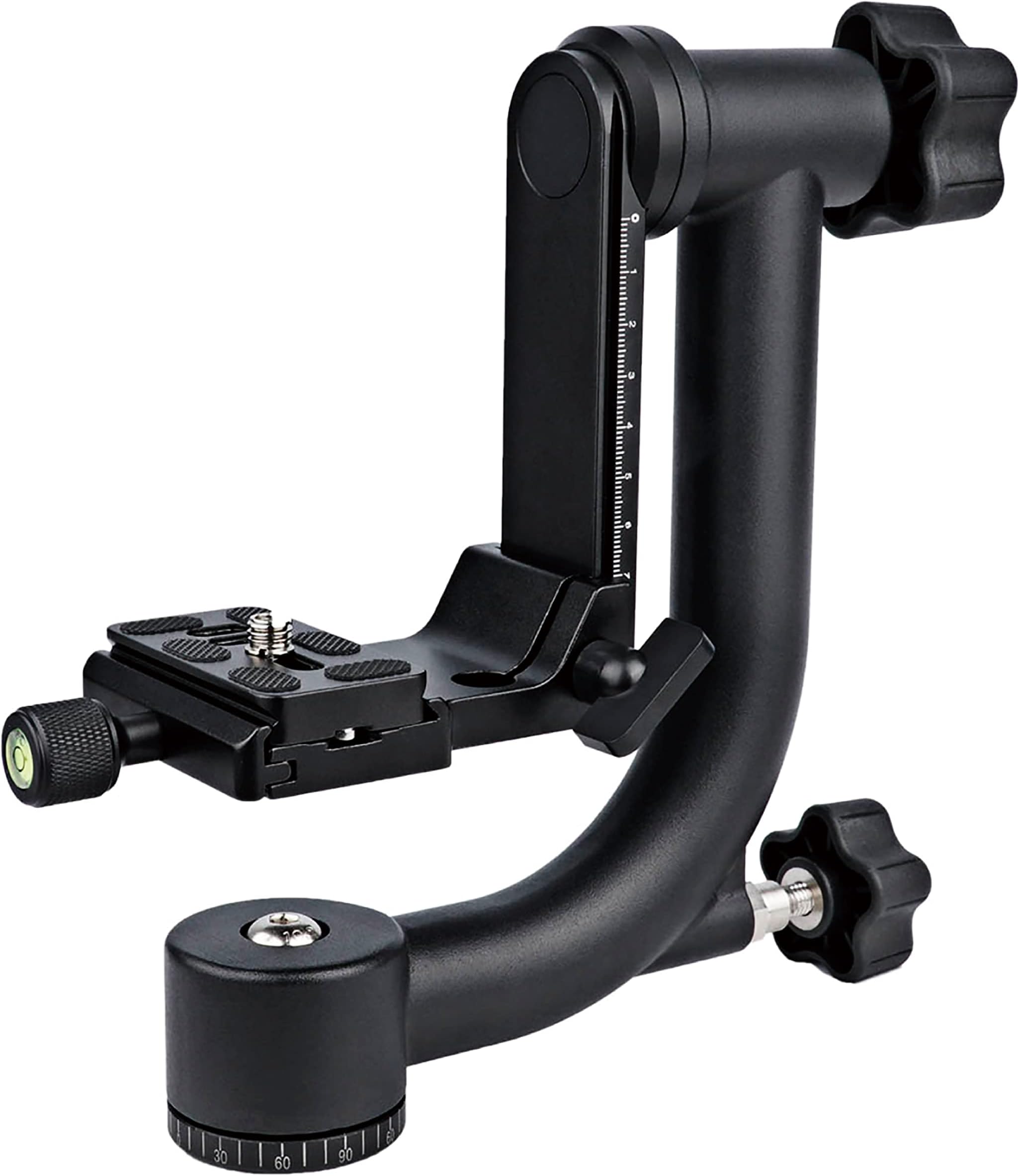 Amazon.com : Andoer Heavy Duty 360° Panoramic Gimbal Tripod Head ...