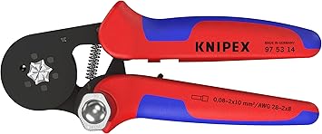 KNIPEX - 97 53 14 Tools - Crimping Pliers, Self-Adjusting (975314 ...