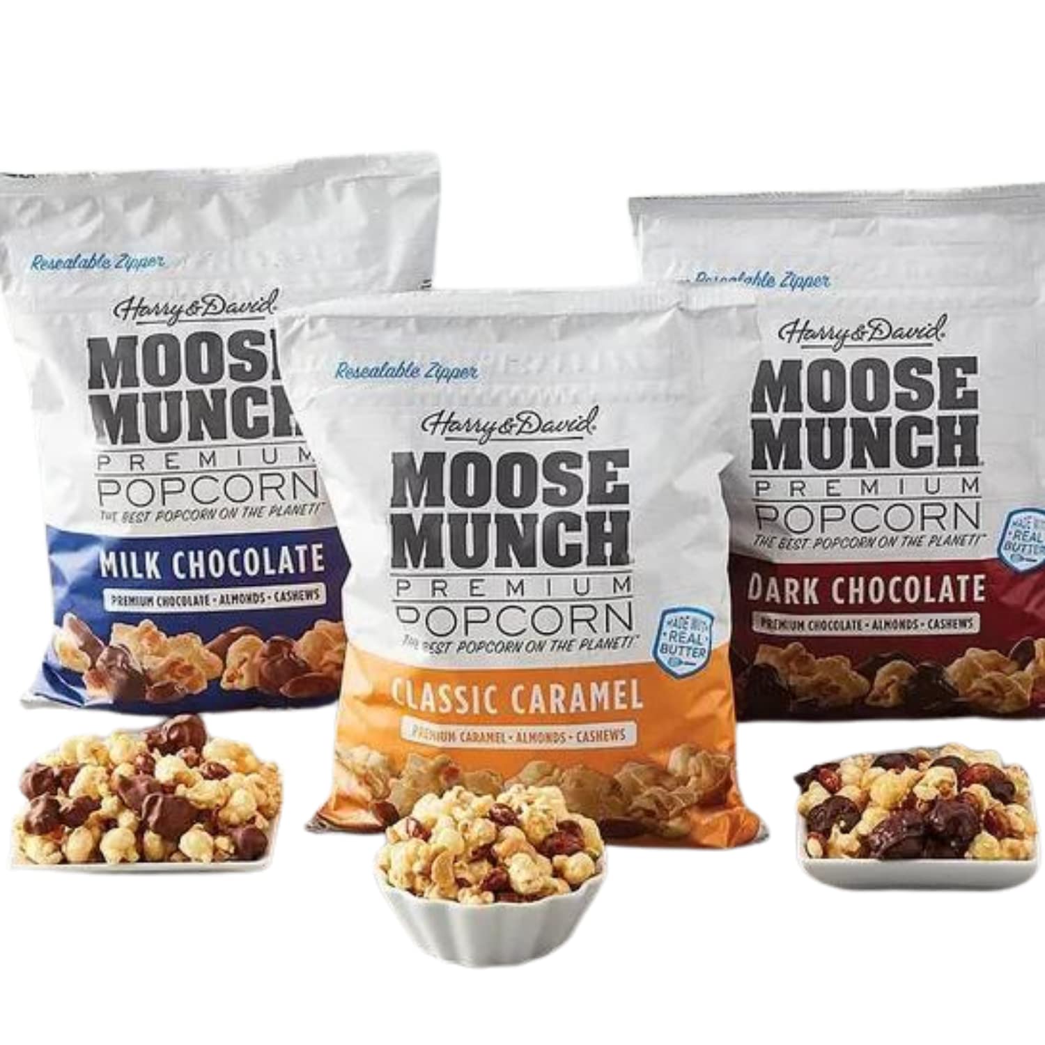 Amazon.com: Moose Munch® Premium Popcorn Party-Sized Trio - 3 bags