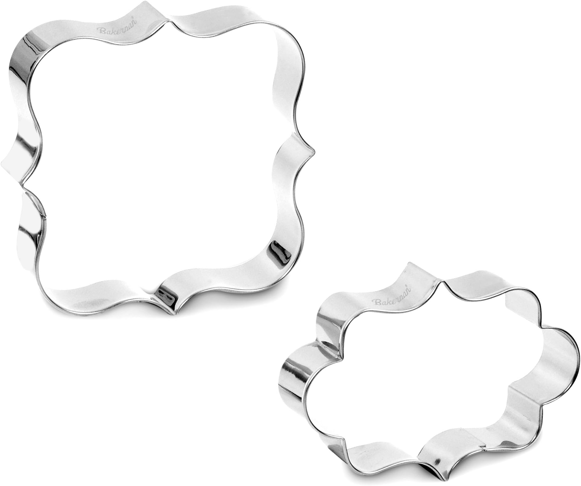 Amazon.com: Auktosmn Large Plaque Cookie Cutter Set-10 Piece-4.0 Inch ...