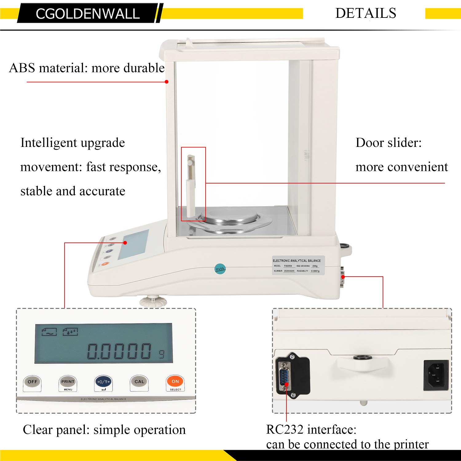 Analytical Balance Diagram
