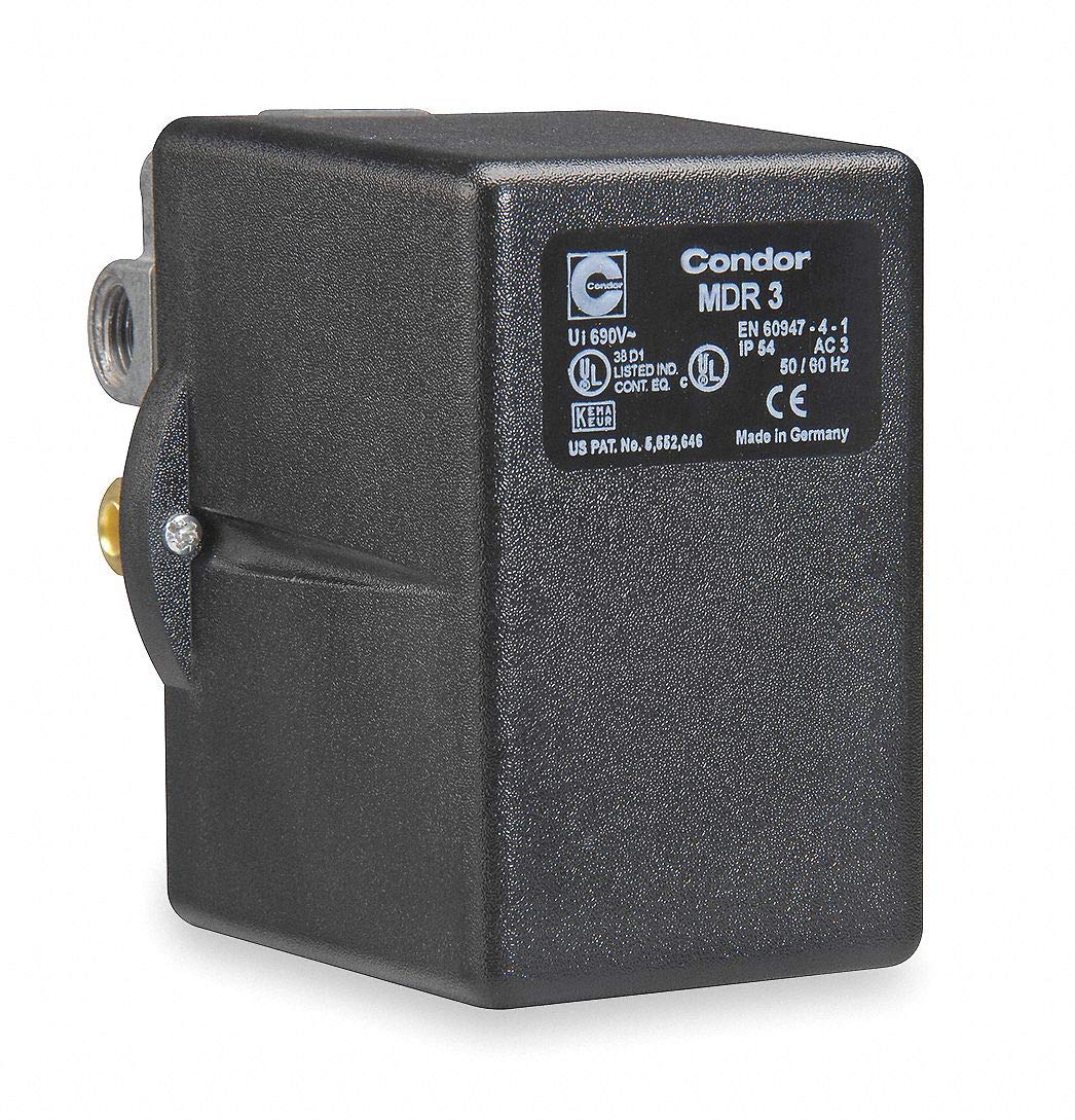 Amazon.com: Condor USA, INC Air Compressor Pressure Switch; Range: 45 ...