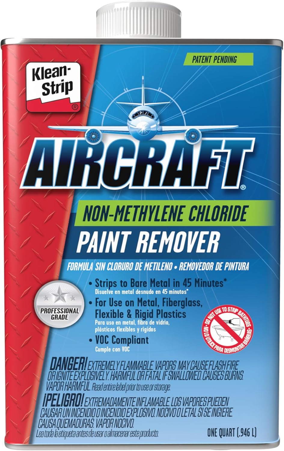 Amazon.com: KLEAN-STRIP Aircraft Paint Remover, Professional Grade ...