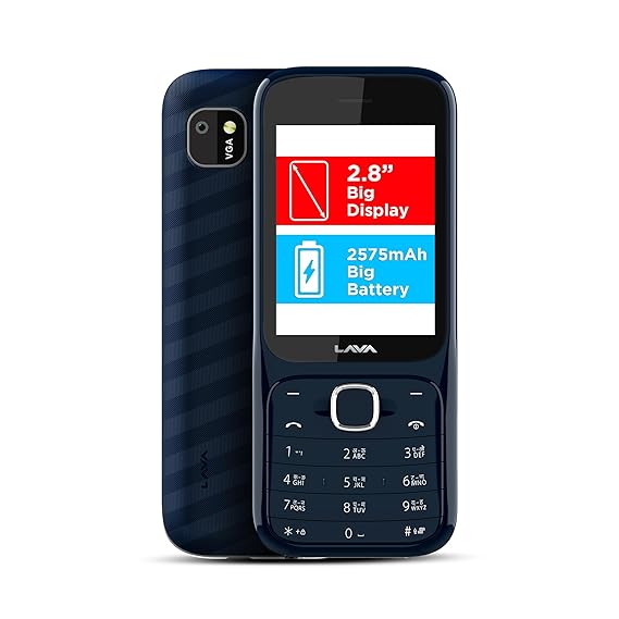 Lava Gem Power Dual Sim Keypad Phone