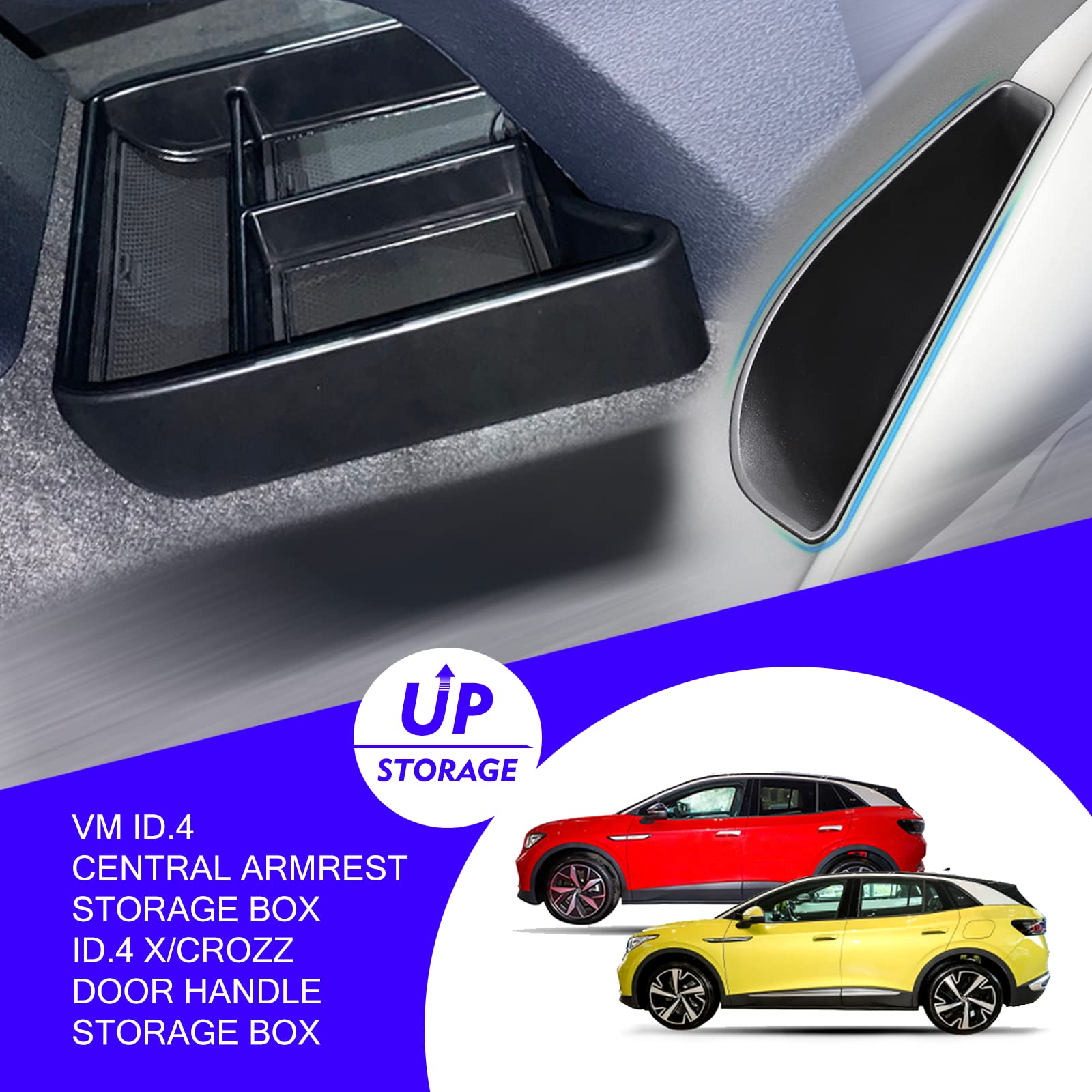 Snapklik.com : XXCIWP 2023 VW ID4 Center Console Organizer Tray For VW ...
