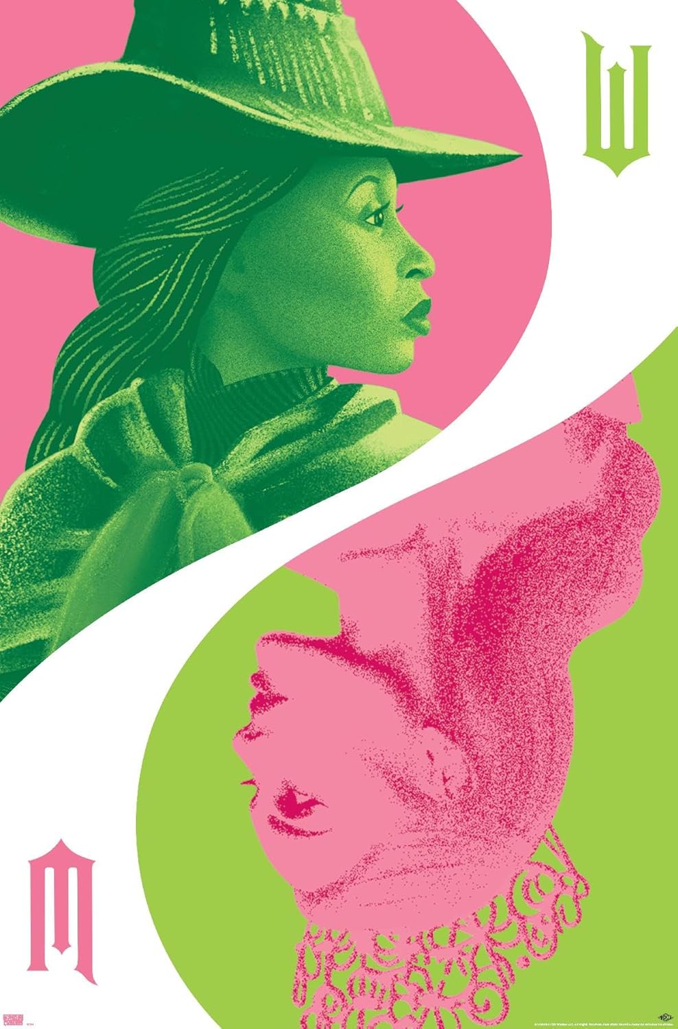 Amazon.com: Trends International Wicked - Reflection Wall Poster, 34L x ...