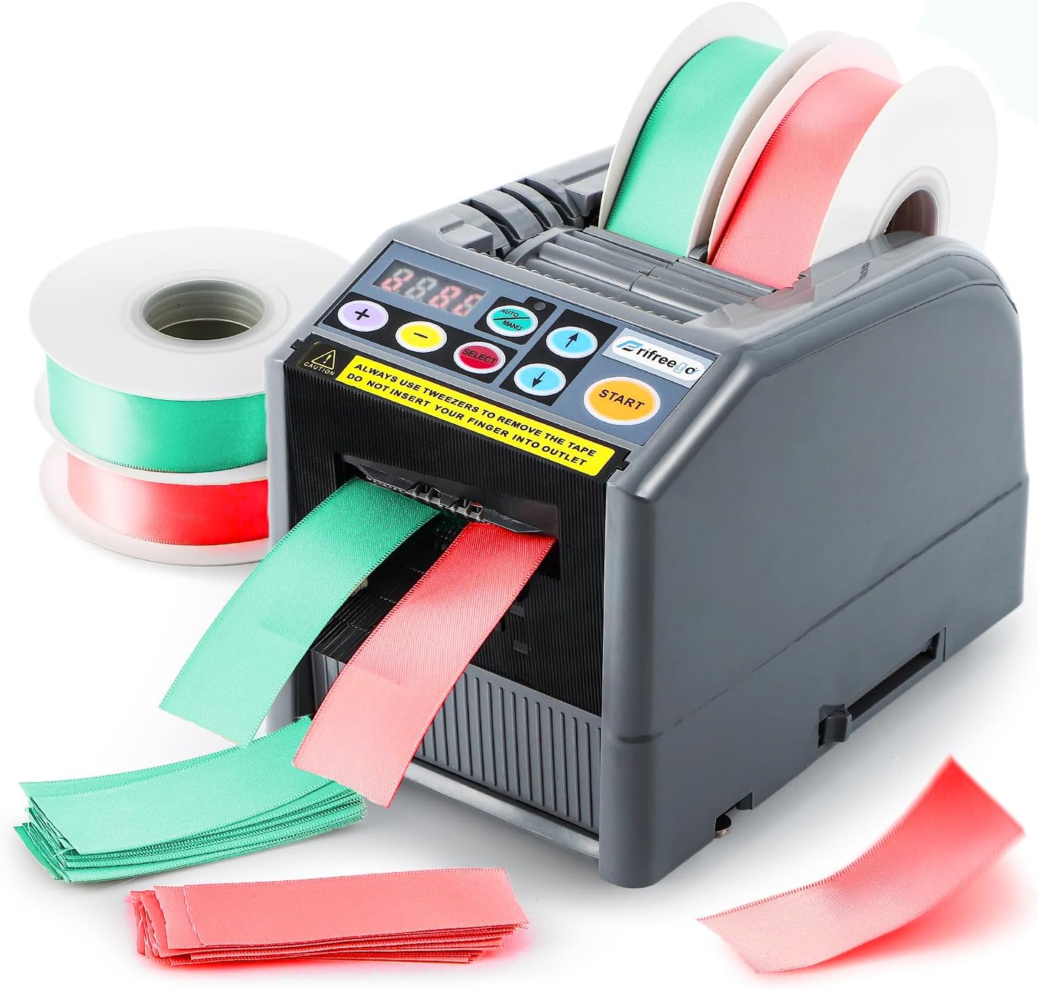Amazon.com : Frifreego Automatic Ribbon Dispenser, Electric Ribbon/Tape ...
