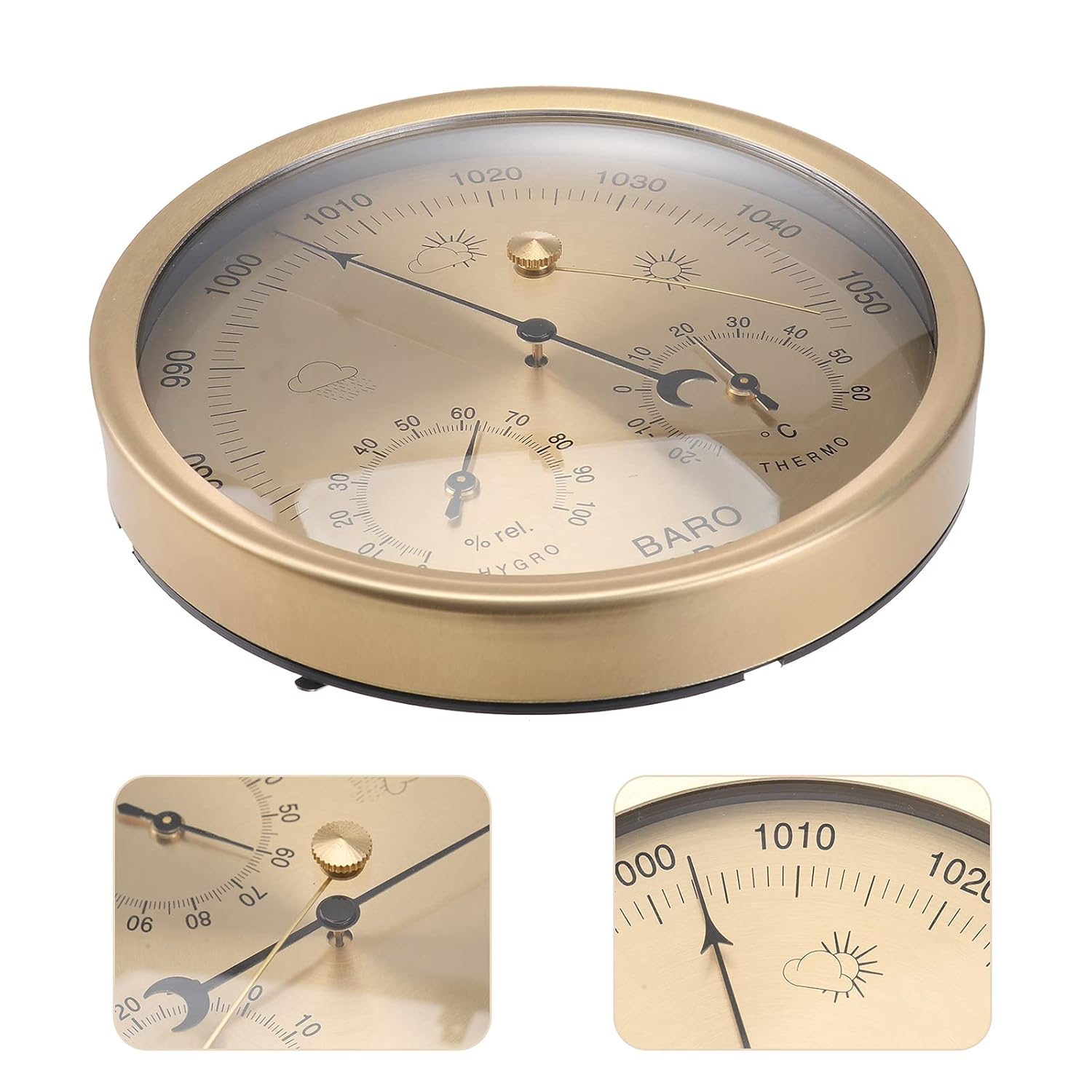 Dial Type Barometer Thermometer Hygrometer Weather Nepal | Ubuy