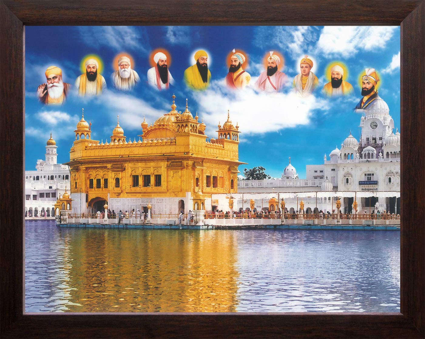Art n Store: All Ten Sikh Gurus and Golden Temple in Amritsar, High ...