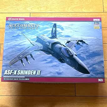 Amazon.co.jp: ACE COMBAT7 ASF-X SHINDEN スカイズ・アンノウン O : おもちゃ