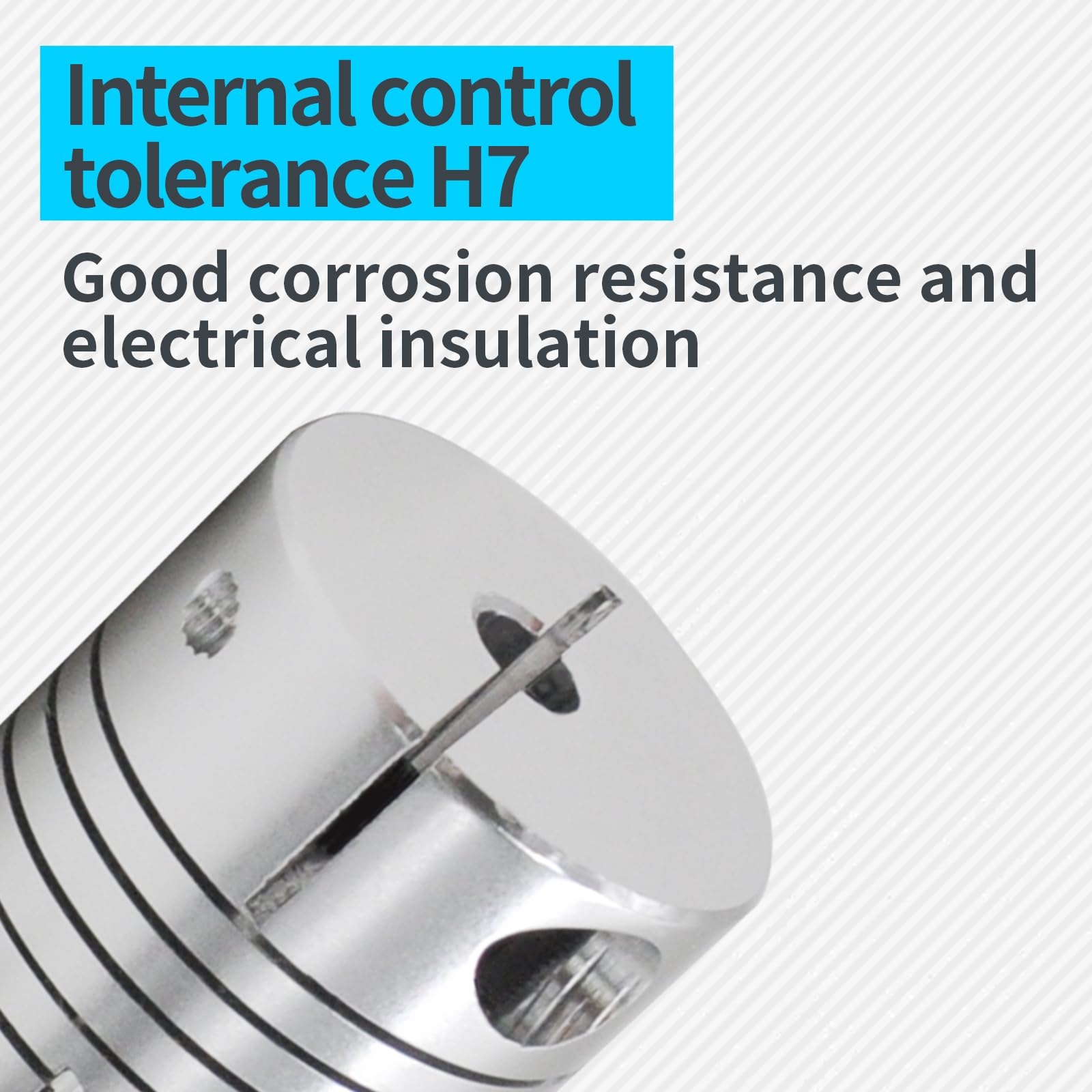 Snapklik.com : 2 Pieces 8mm To 12mm Stepper Motor Shaft Coupling 30mm ...