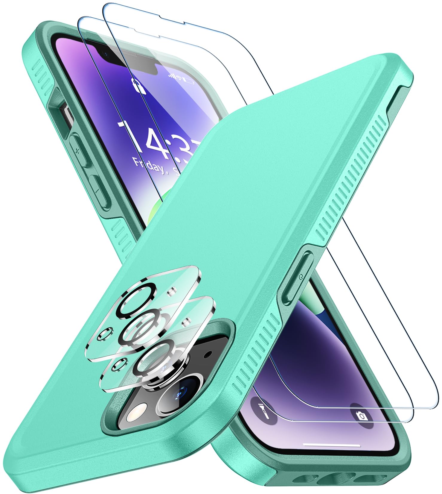 Amazon.com: SPIDERCASE for iPhone 14 Case/iPhone 15 Case, [15 FT ...