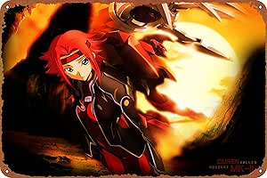 Amazon.com : Code Geass Kallen Kōzuki Poster Sign Metal Tin Sign Wall ...