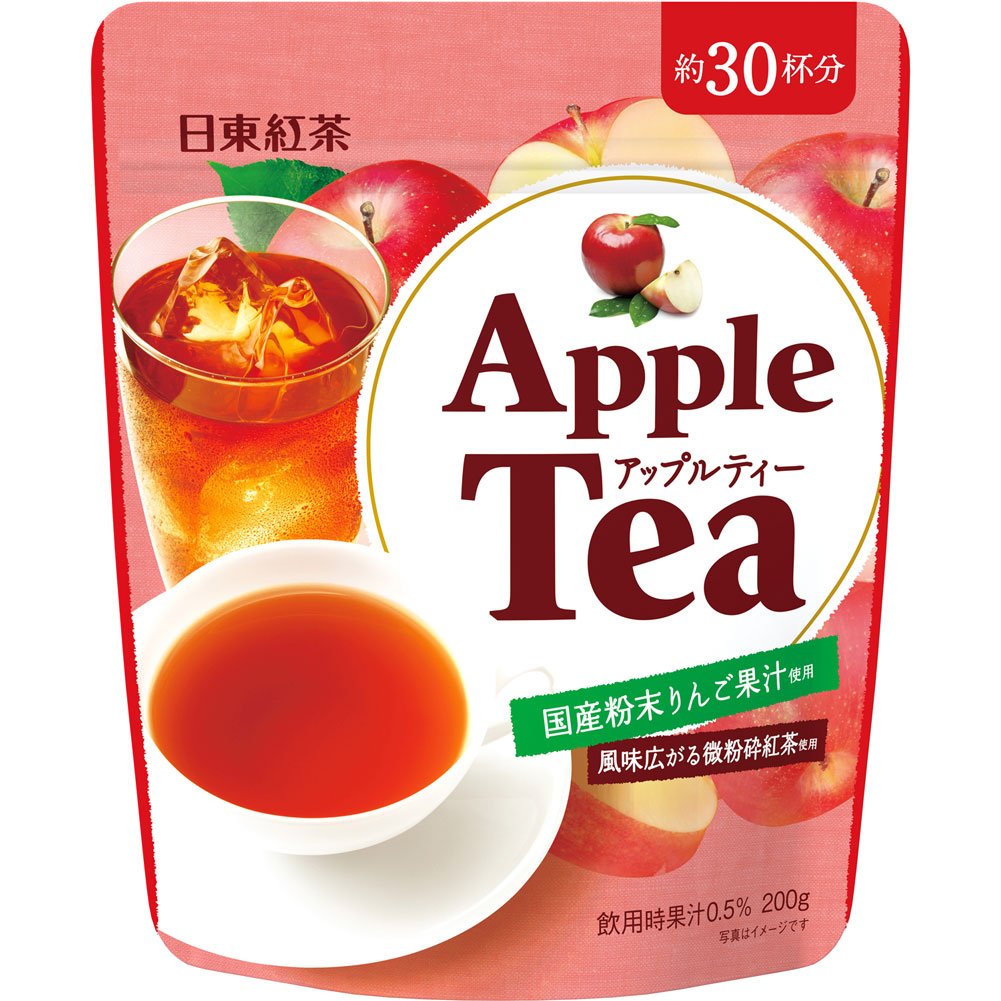 Amazon.com : Nitto tea Apple tea 200gX4 bags : Grocery & Gourmet Food