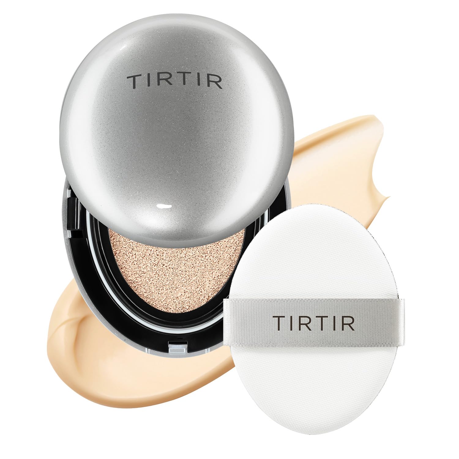 Amazon.com : TIRTIR Mask Fit Aura Silver Cushion Foundation | Semi-glow ...