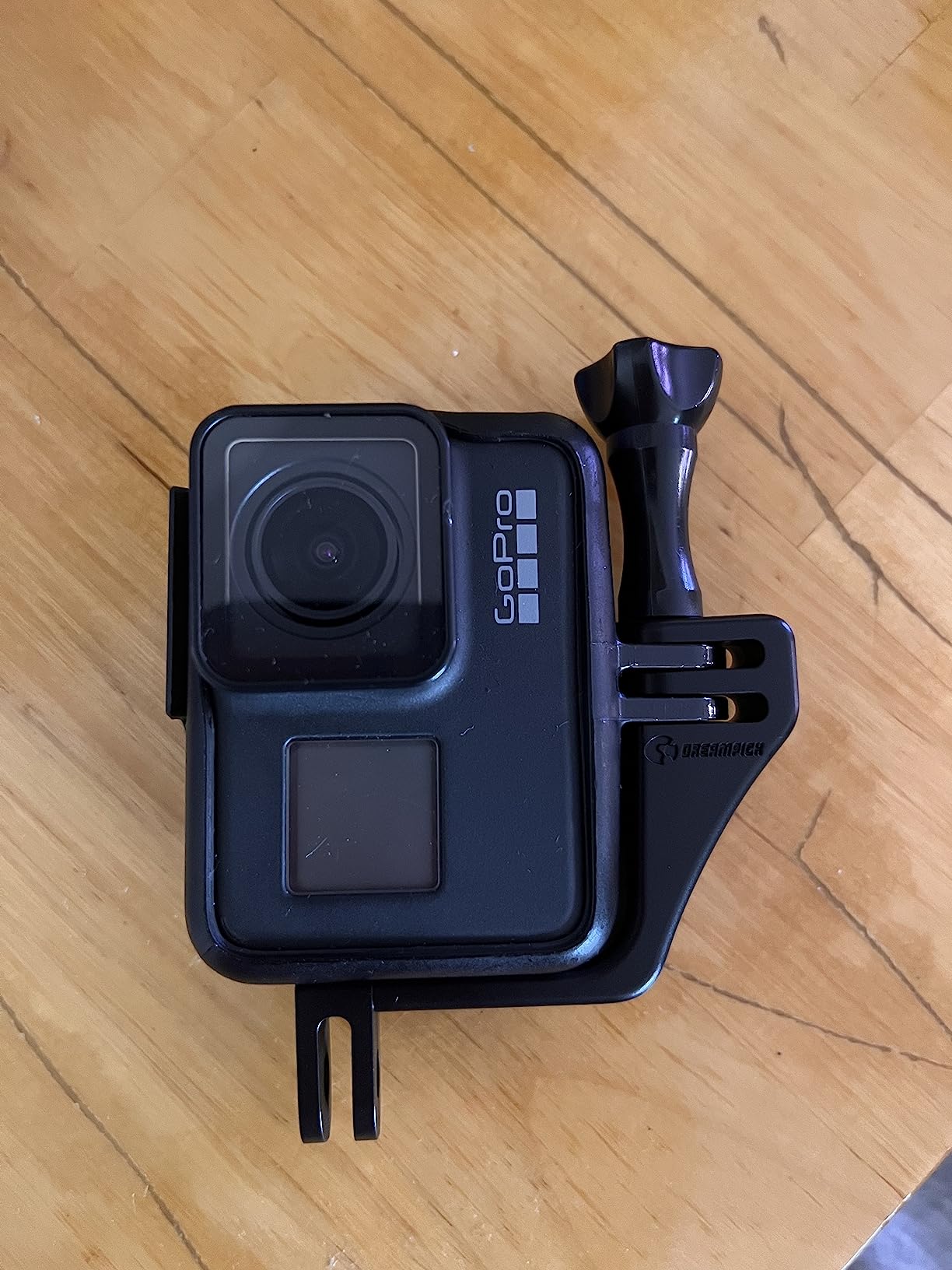 Amazon.com: Dreampick Vertical Mount for GoPro Hero 10 9 8 7 6 5 4, DJI ...