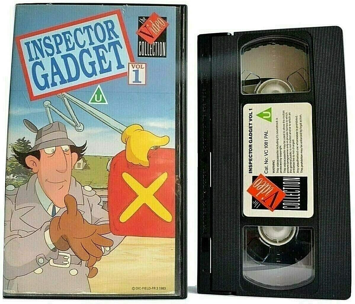 Inspector Gadget - Vol. 1 [VHS] [1984]: Amazon.co.uk: DVD & Blu-ray