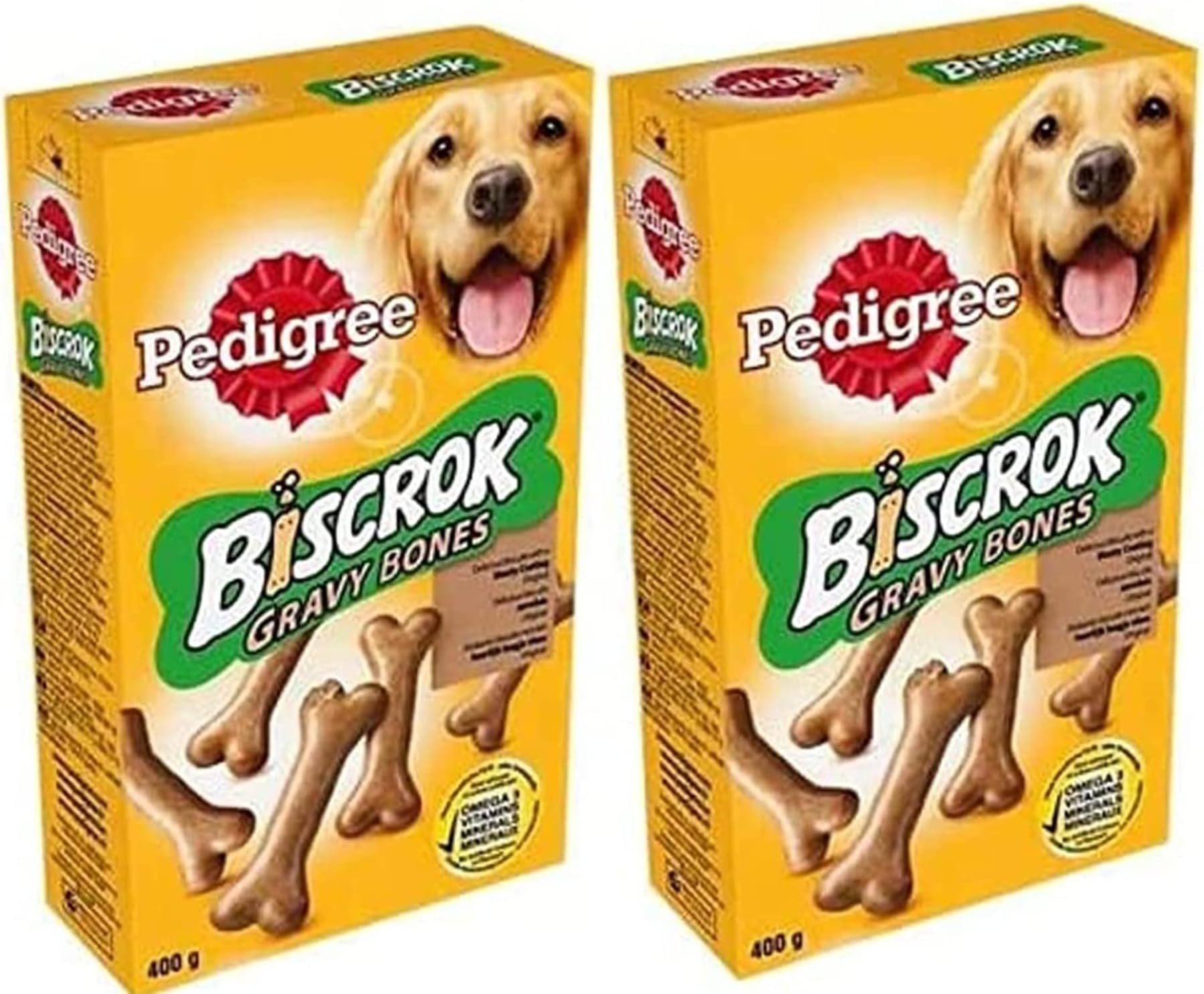 Pedigree Gravy Bones 400 Gram Pack Of 2 : Amazon.co.uk: Pet Supplies