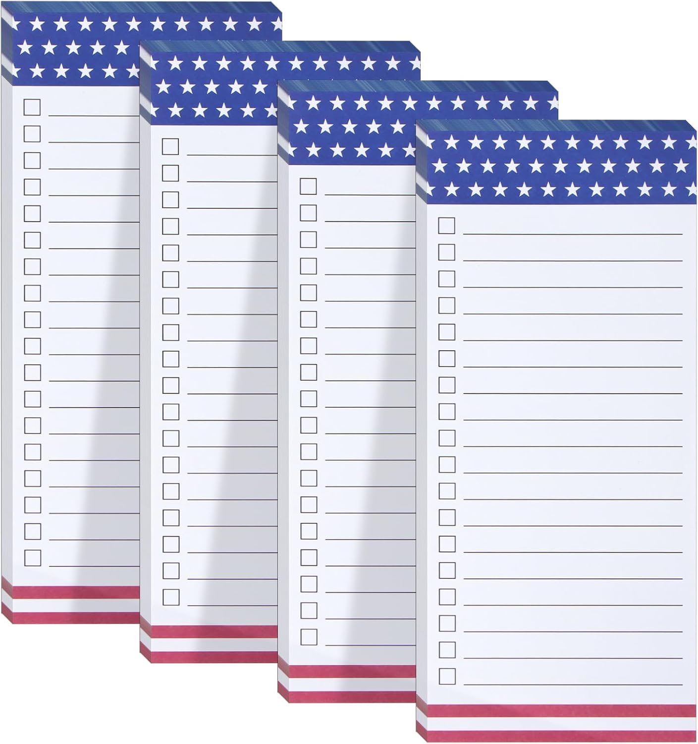 Amazon.com : 4 Pack Magnetic Notepads for Refrigerator,Grocery List ...