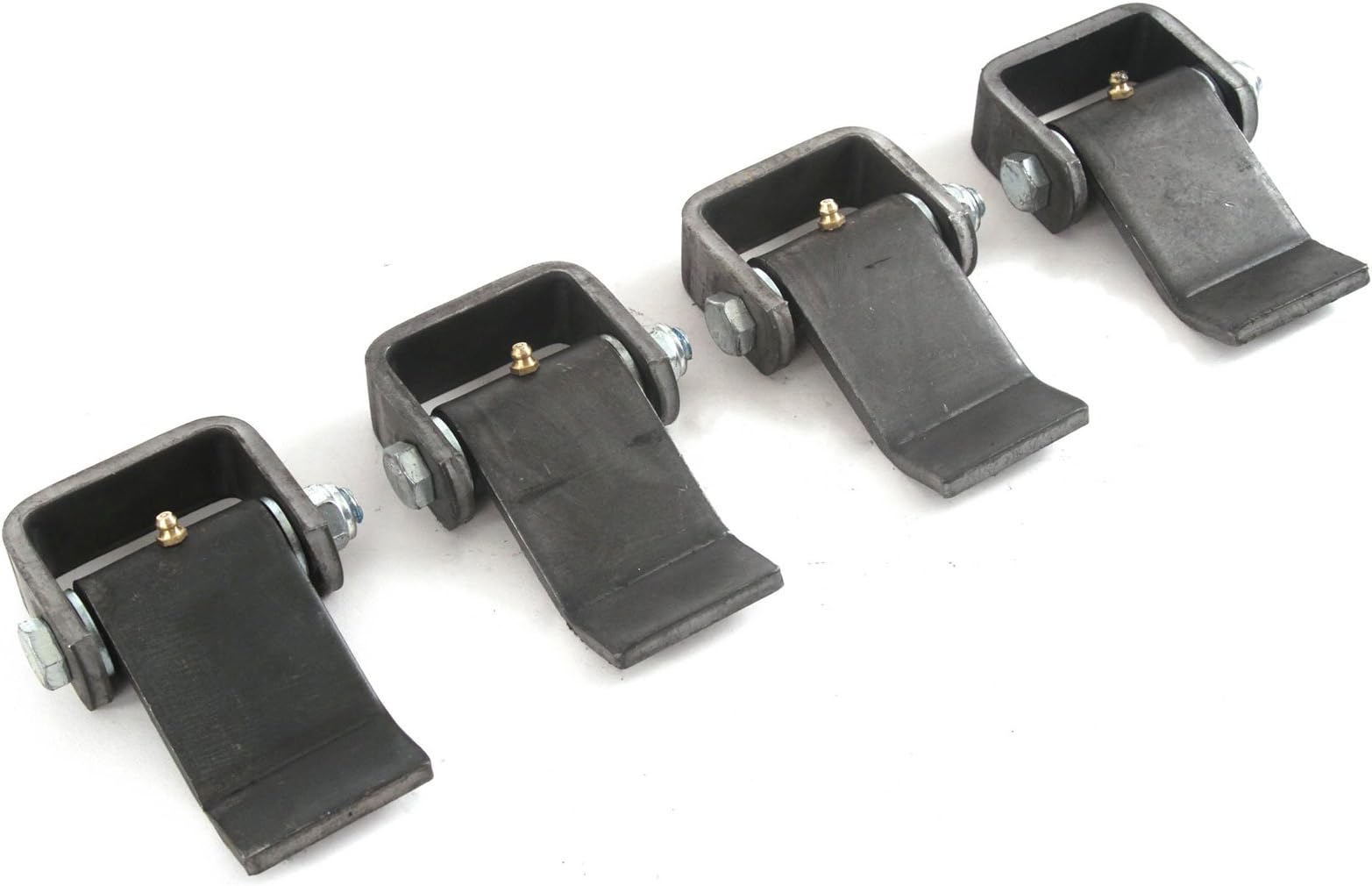 Amazon.com: 2 PCS Dump Truck Hinge, 5-1/2" x 3-3/4" Heavy Duty Carbon ...