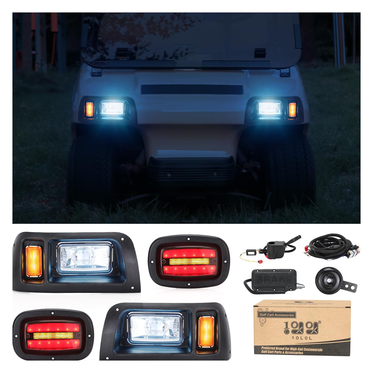 Golf Cart Accessories Lights LED Golf Cart Roof Top Underglow Light