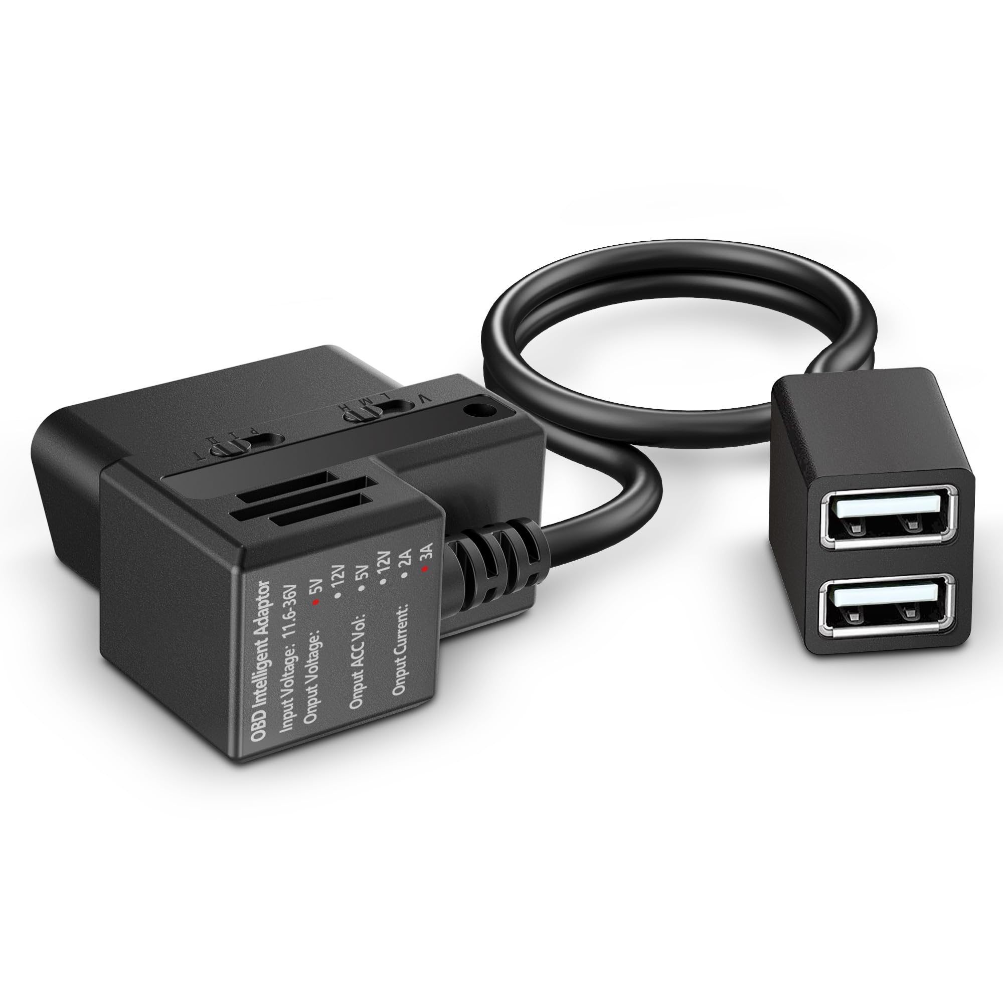 Amazon.com: OBD Constant Power Cable for Dash Camera,Compatible with ...