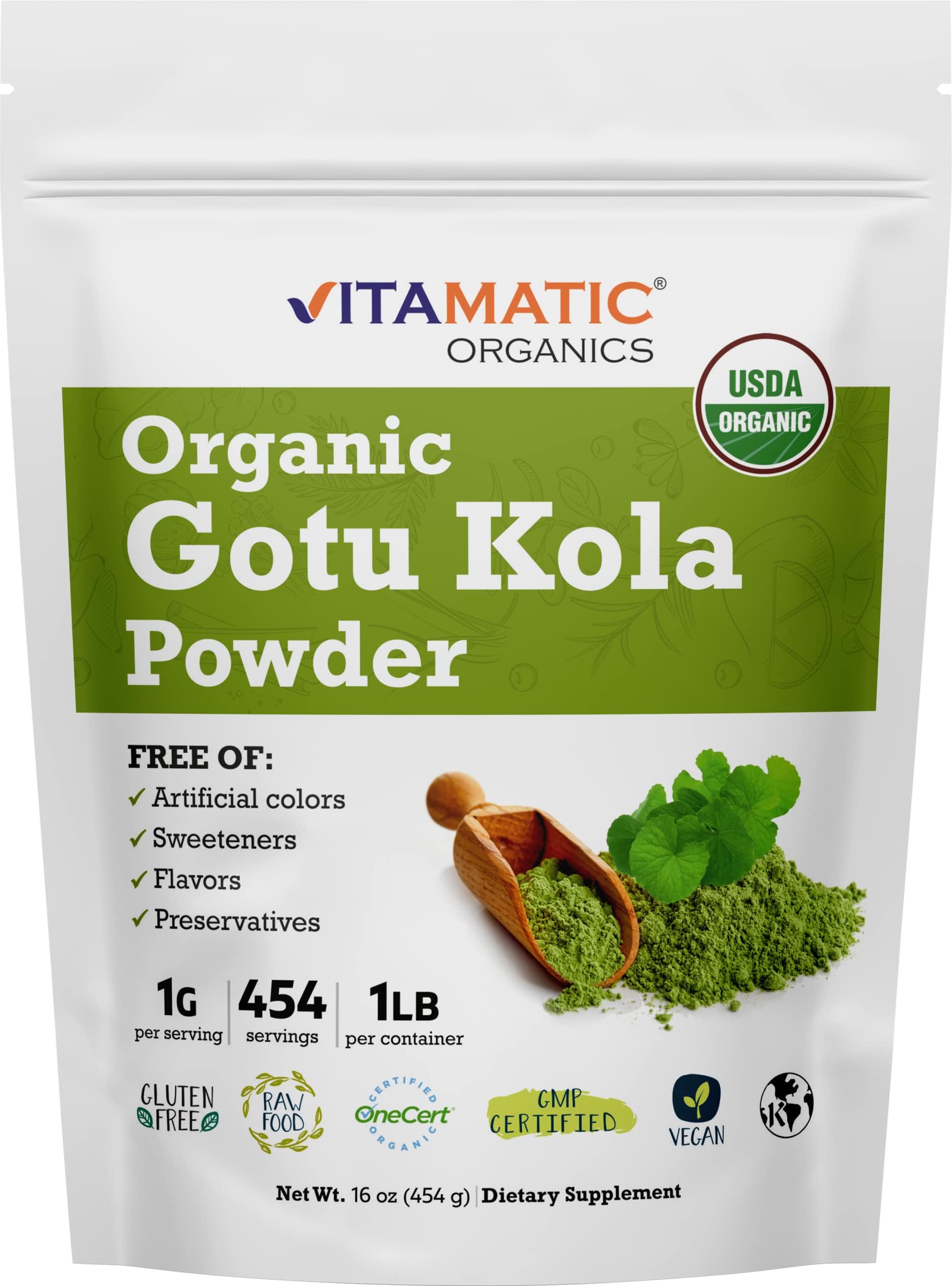 Amazon Gotu Kola 10 1 Extract Powder 8 Oz Centella Asiatica