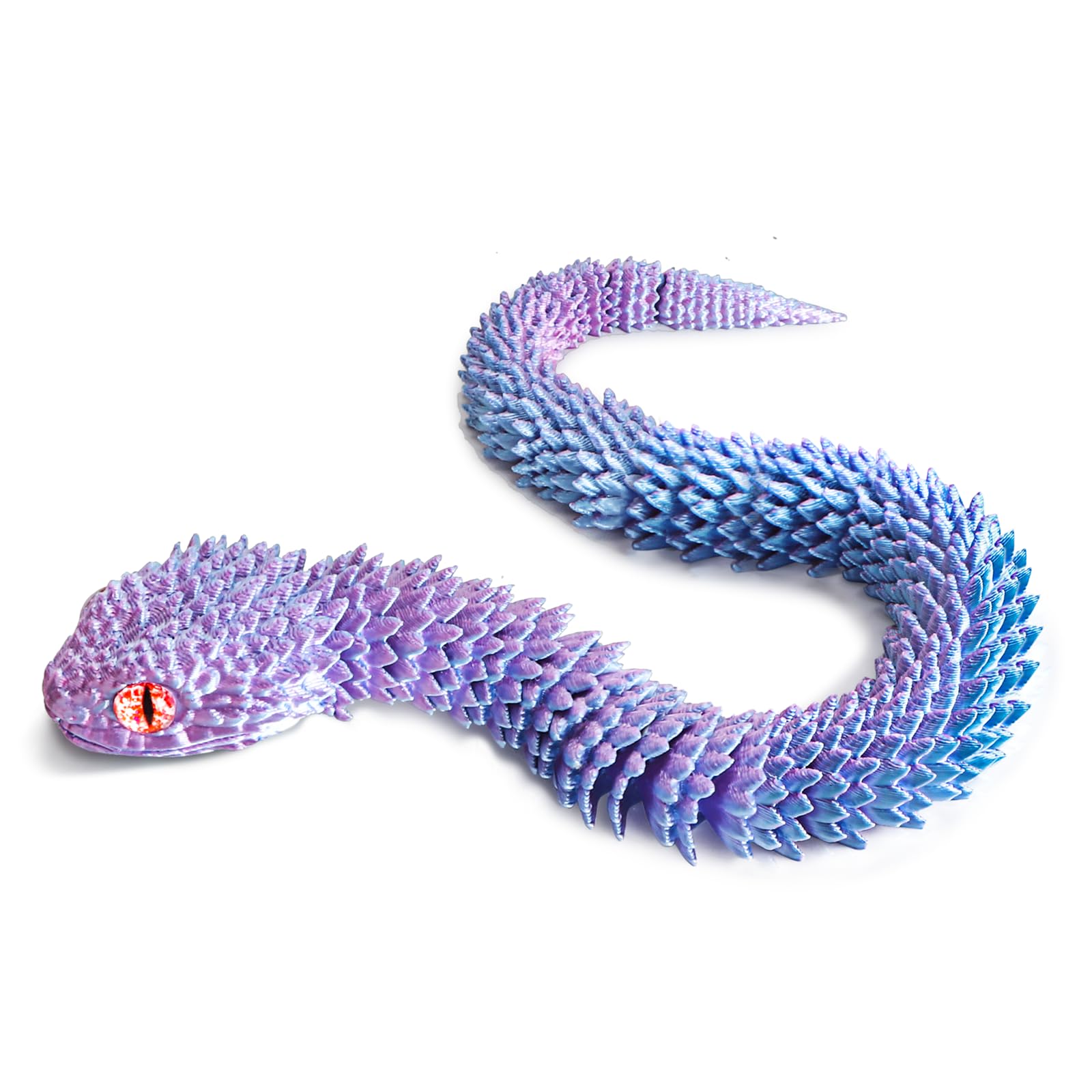 Snapklik.com : ATESSON 3D Printed Snake,3D Printed Animals,3D Printed ...