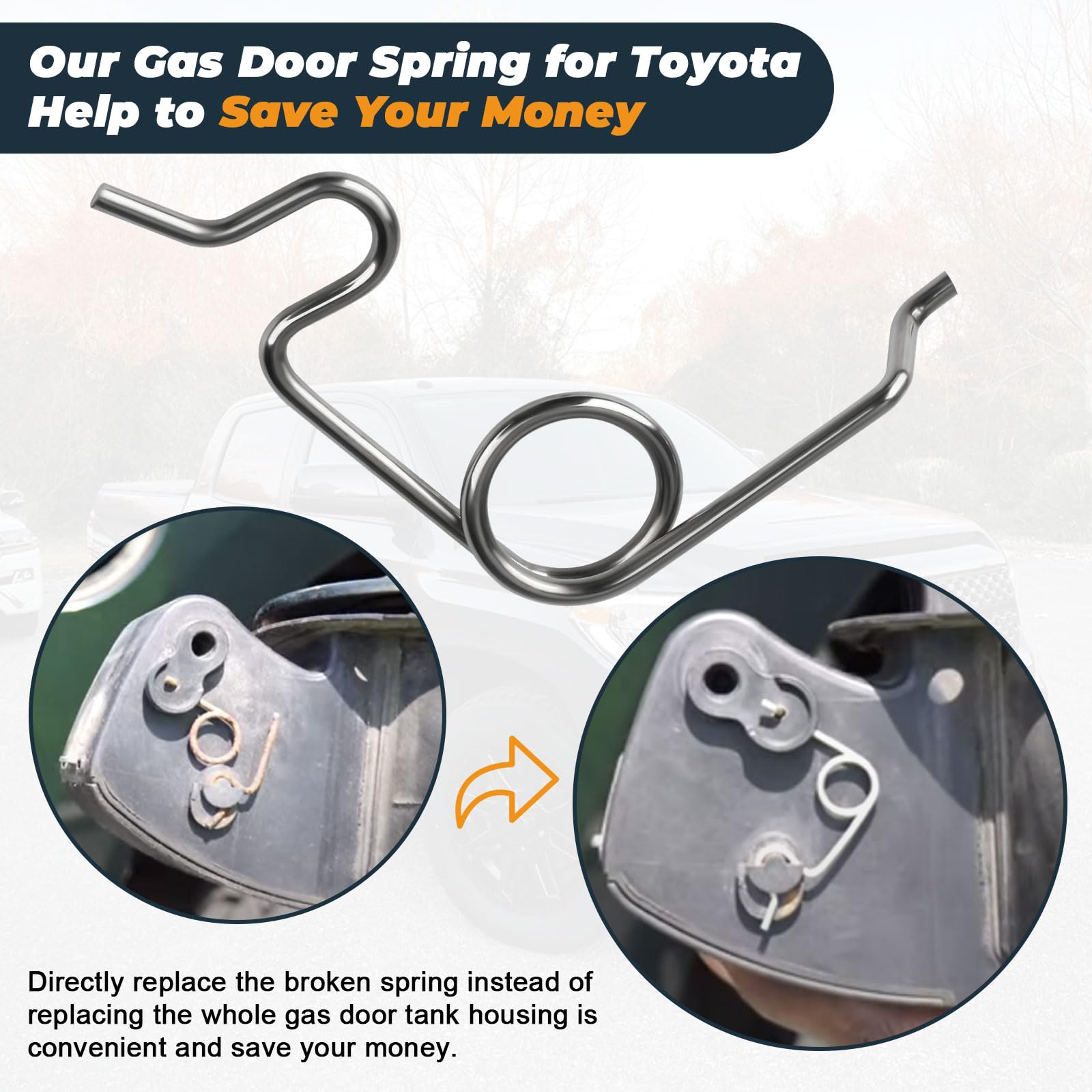 Toyota Fuel Door Spring Replacement Fuel Tank Door Spring Fuel Door ...