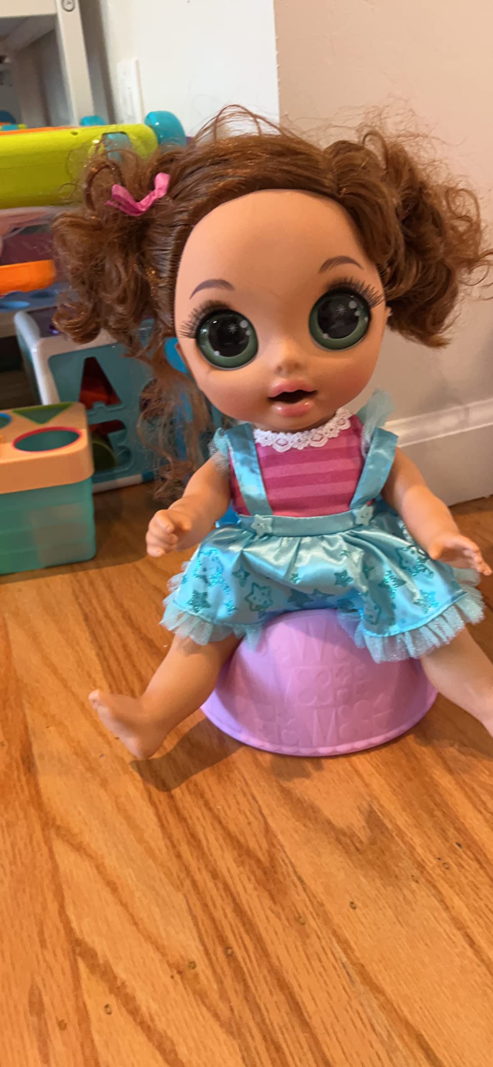 $8/mo - Finance BABY born Surprise Magic Potty Surprise Green Eyes ...