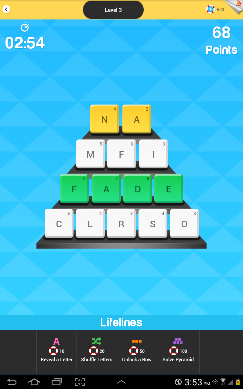 Word Pyramid - App on Amazon Appstore