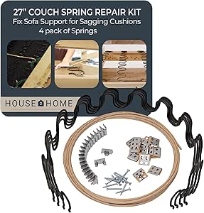 House2Home 27" Couch Spring Repair Kit - Fix Sagging Cushions ...