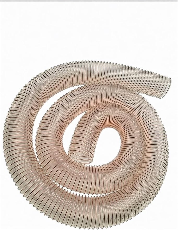 Clear Dust Collection Hose Shop Fume Dust Extractor Hose Bending and ...