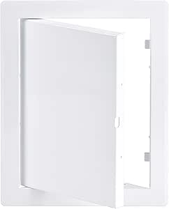 200 x 150 mm White Steel Sheet Access Panel - Inspection Hatch - Metal ...