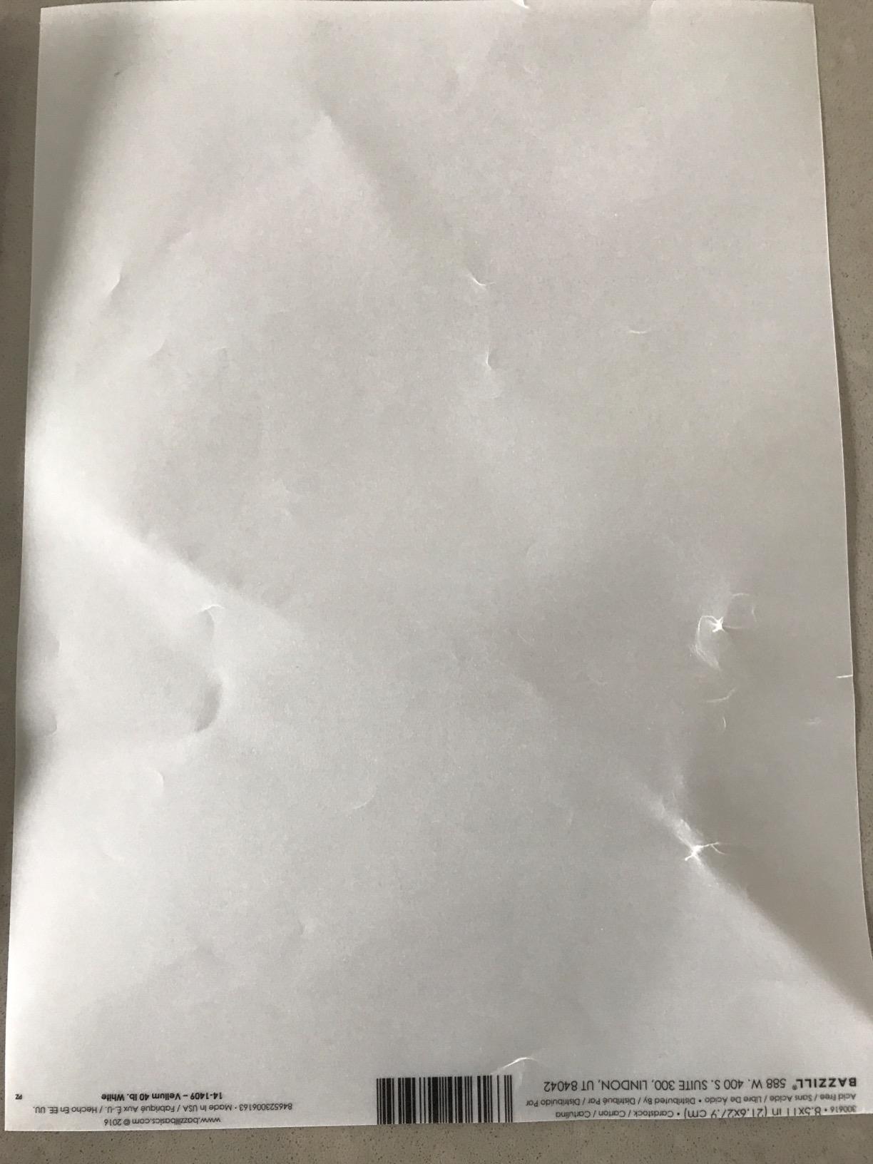 Amazon.com: Bazzill Basics Paper 25 8.5 x 11 Inch White 40 lb Bazzill ...