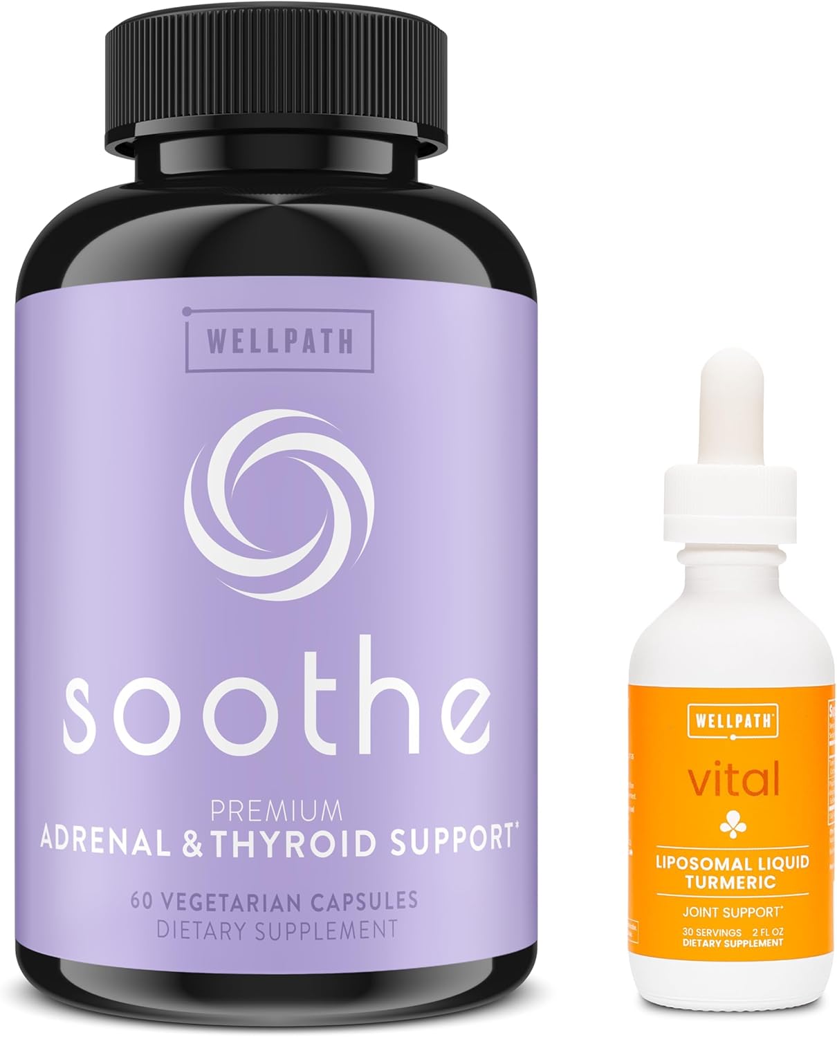 Amazon.com: WellPath Bundle of Soothe Thyroid Support & Hormone Balance ...