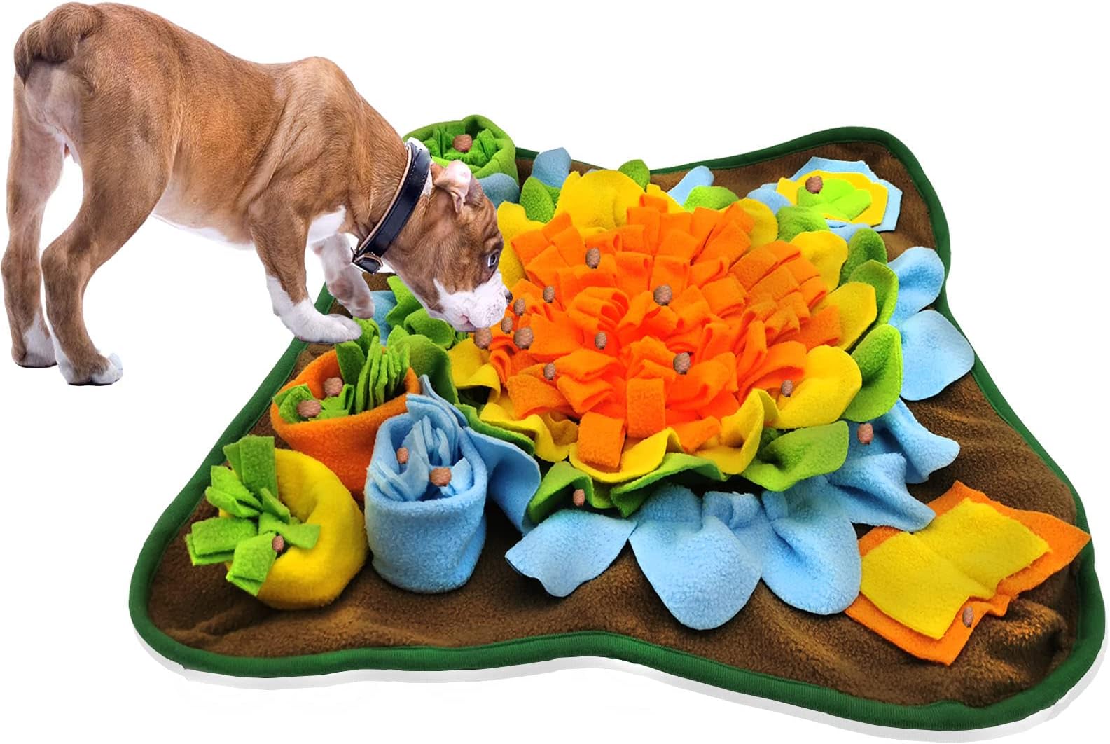 Amazon.com: Pet Snuffle Mat for Dogs - Puppy Sniffing Pad Feeding Mats ...