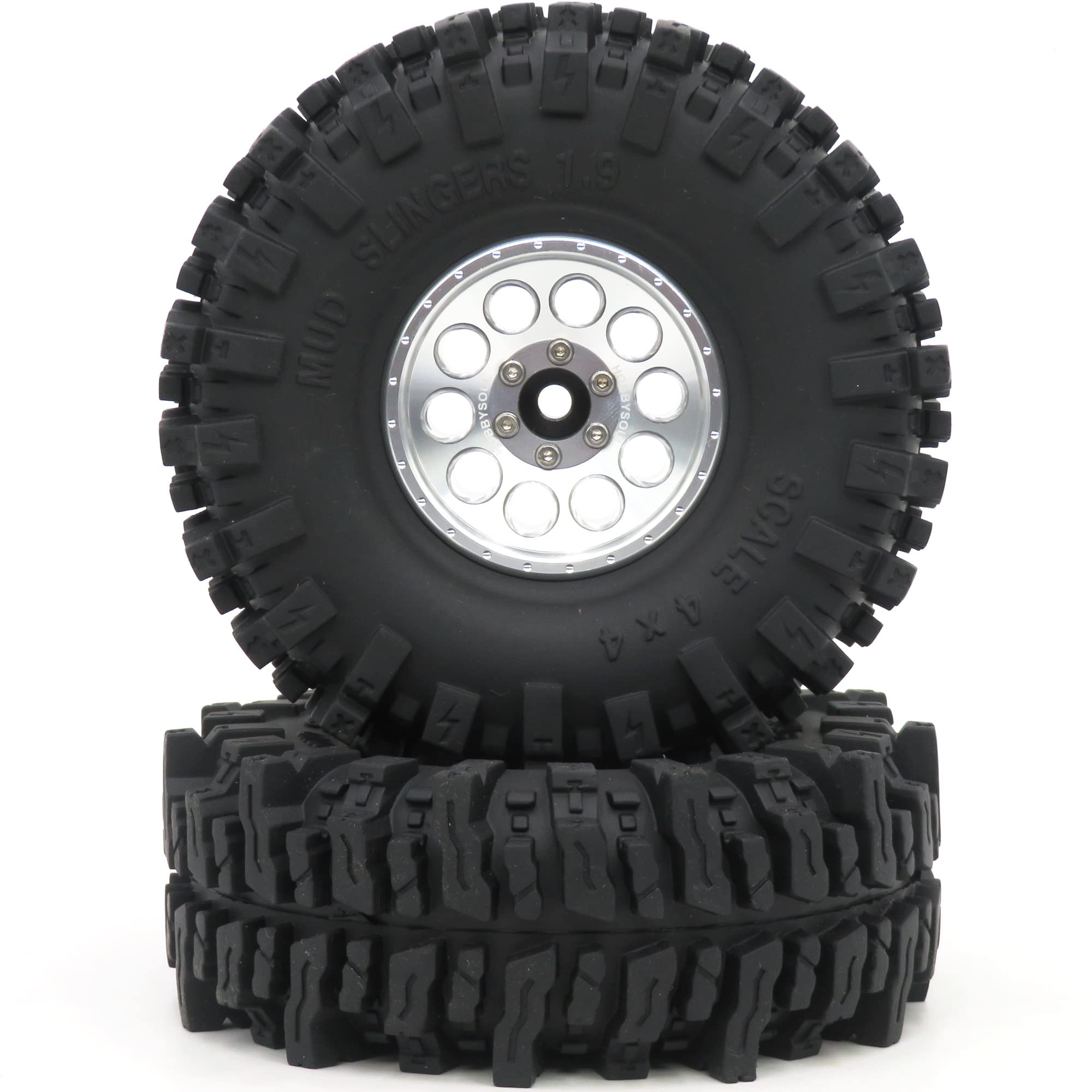Snapklik.com : HOBBYSOUL 1.9 Crawler Tires And Wheels 120mm Soft Sticky ...