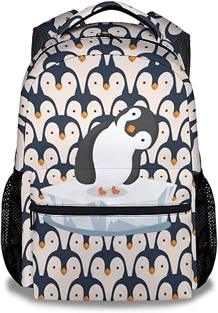 Amazon.com | COOPASIA Cute Penguin Backpack, 16 Inch Animal Theme ...