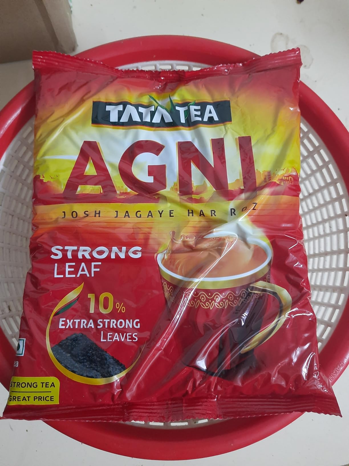Tata Tea Agni 500g, Strong chai With 10% Extra Strong Leaves, Black Tea ...