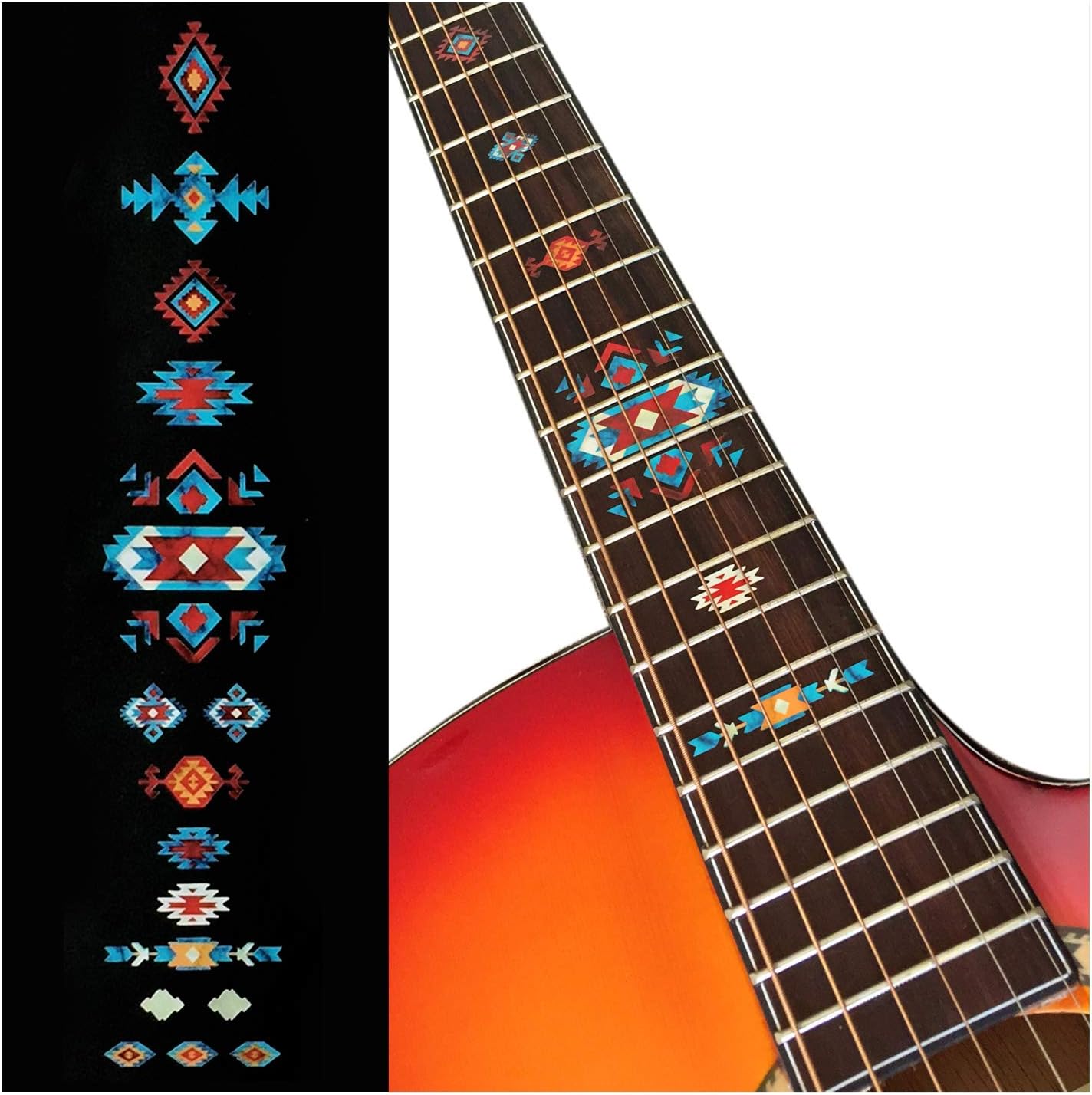 Amazon.com: Inlaystickers Inlay Sticker/Decal (F-294NA-TR) : Musical ...